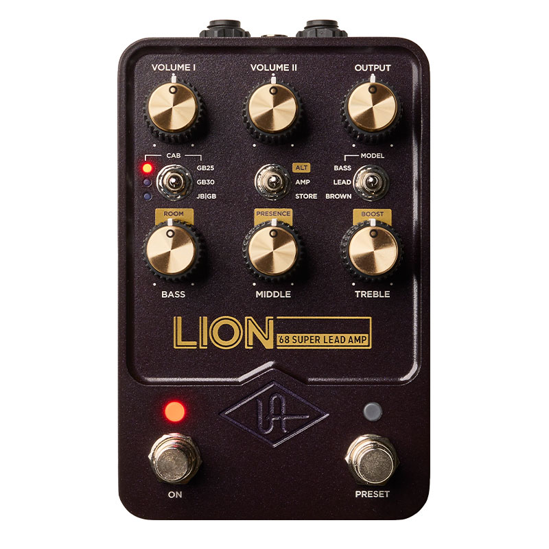 Universal Audio UAFX Lion '68 Super Lead Amp - Mas Acoustics