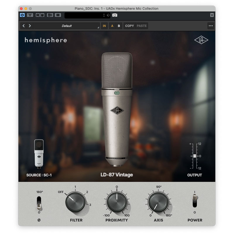 Universal Audio SD-1 Standard Dynamic Microphone - Mas Acoustics