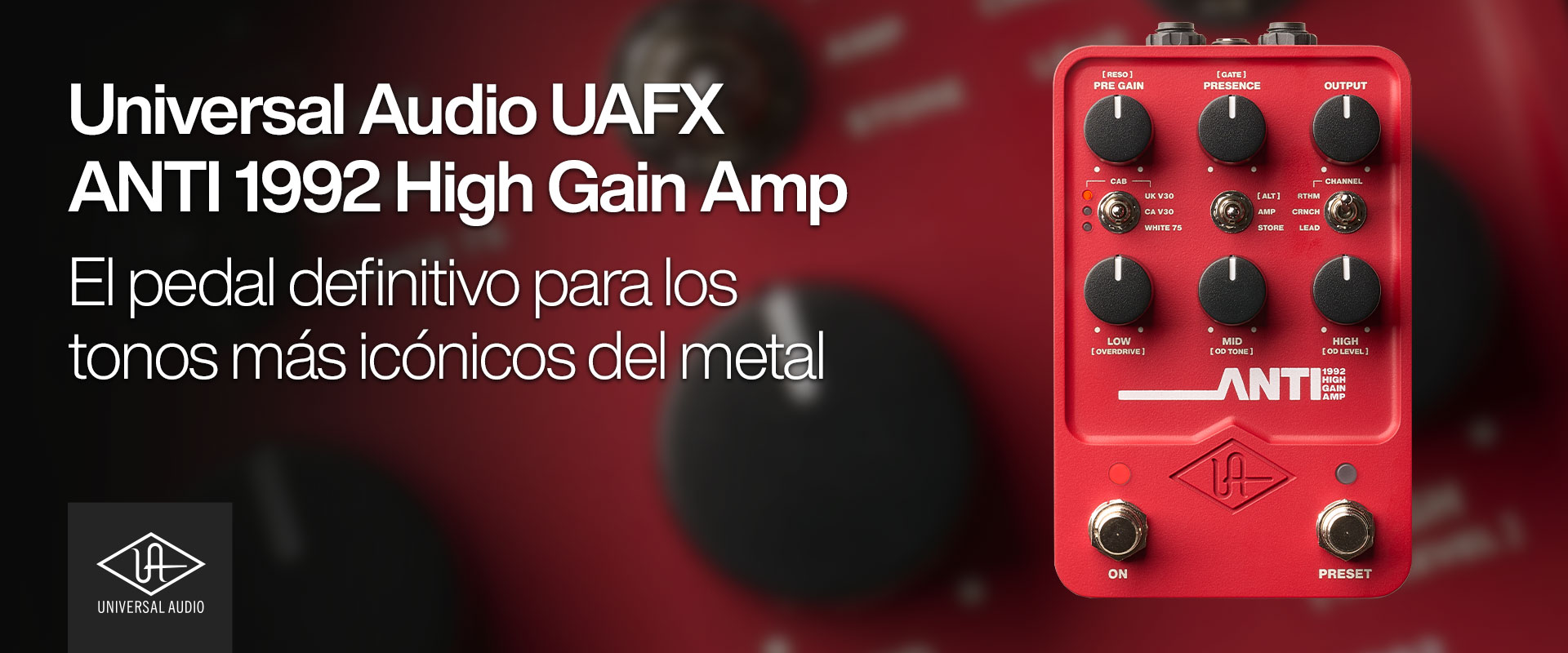 Distribuidores de Universal Audio, Moog, Spectrasonics y Auralex- Mas Acoustics