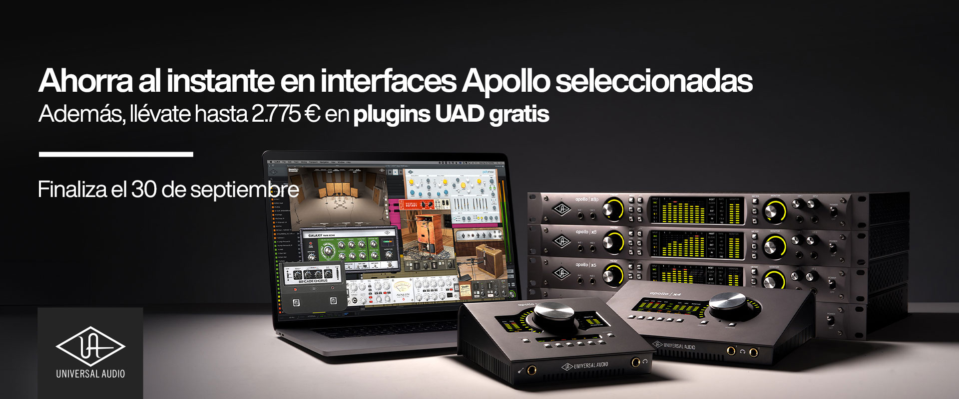 Distribuidores de Universal Audio, Moog, Spectrasonics y Auralex- Mas Acoustics